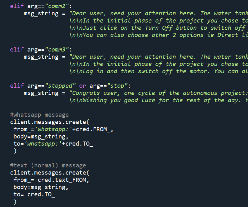 Smart Water Management System