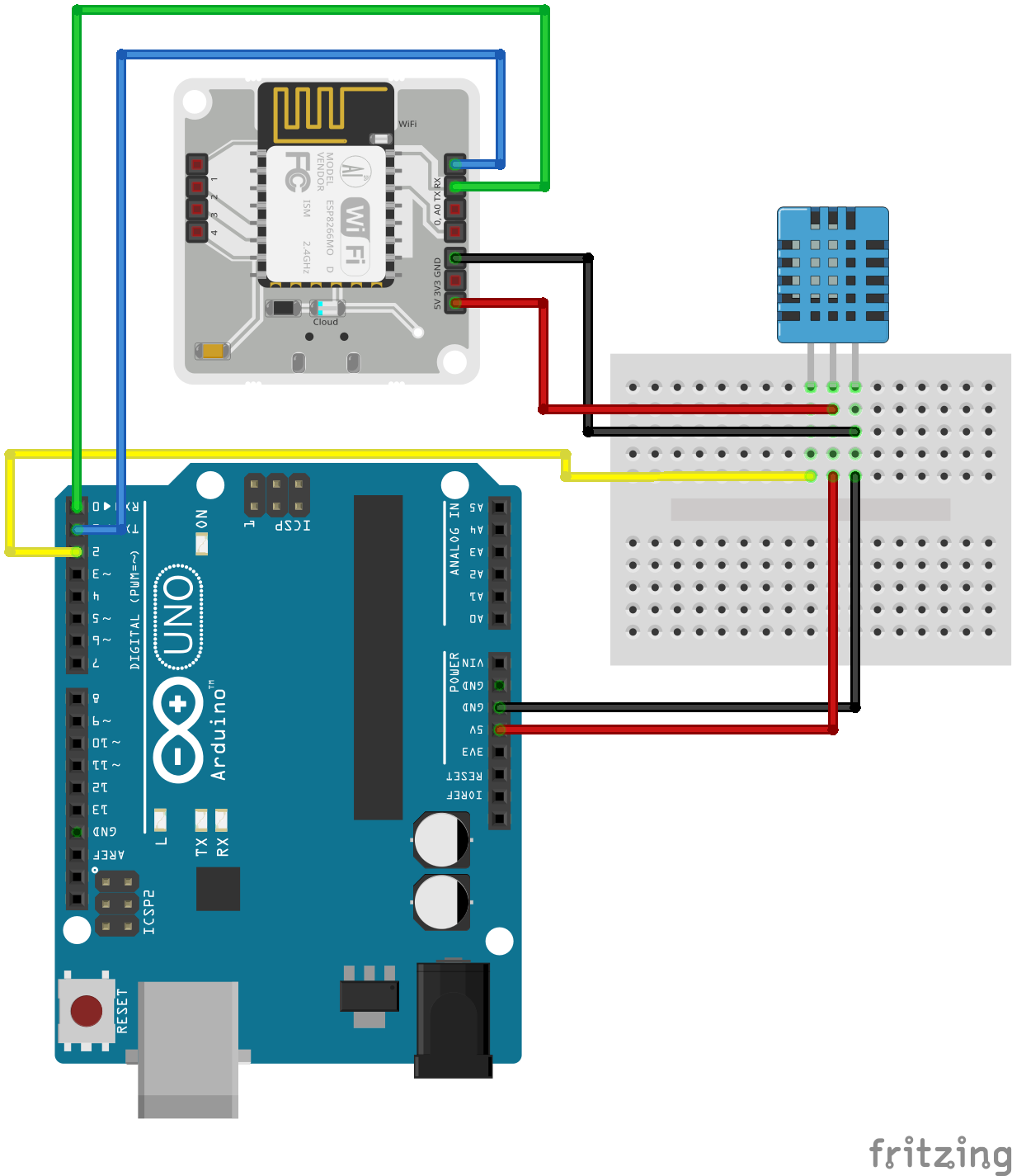 Humidity and Temperature Monitoring System