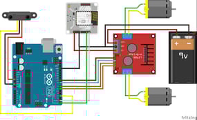 Internet controlled Robot with Bolt IoT
