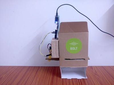DIY Pet Feeder Using Bolt IoT Platform